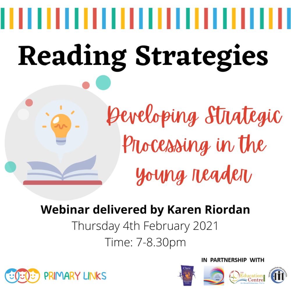 Webinar – Reading Strategies – Developing strategic processing in the ...