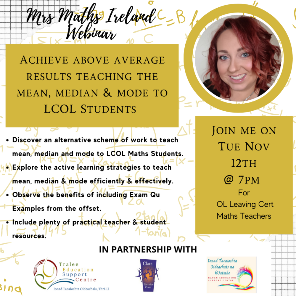 Achieve above average results teaching the Mean, Median & Mode to LCOL Students (PP)-Post ...